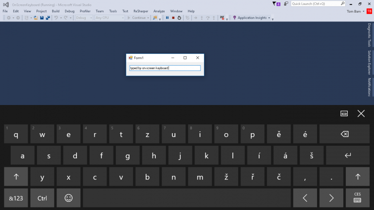 Implementing Textbox With On Screen Touch Keyboard Part 2 Tombams Programming Tips 9729